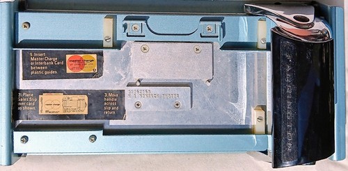 Vintage Farrington Master Charge Credit Card Imprinter Addressograph ...