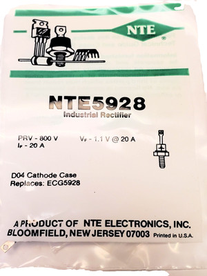 NTE5928 "Original" NTE Rectifier diode Stud Mount 1 pc | eBay