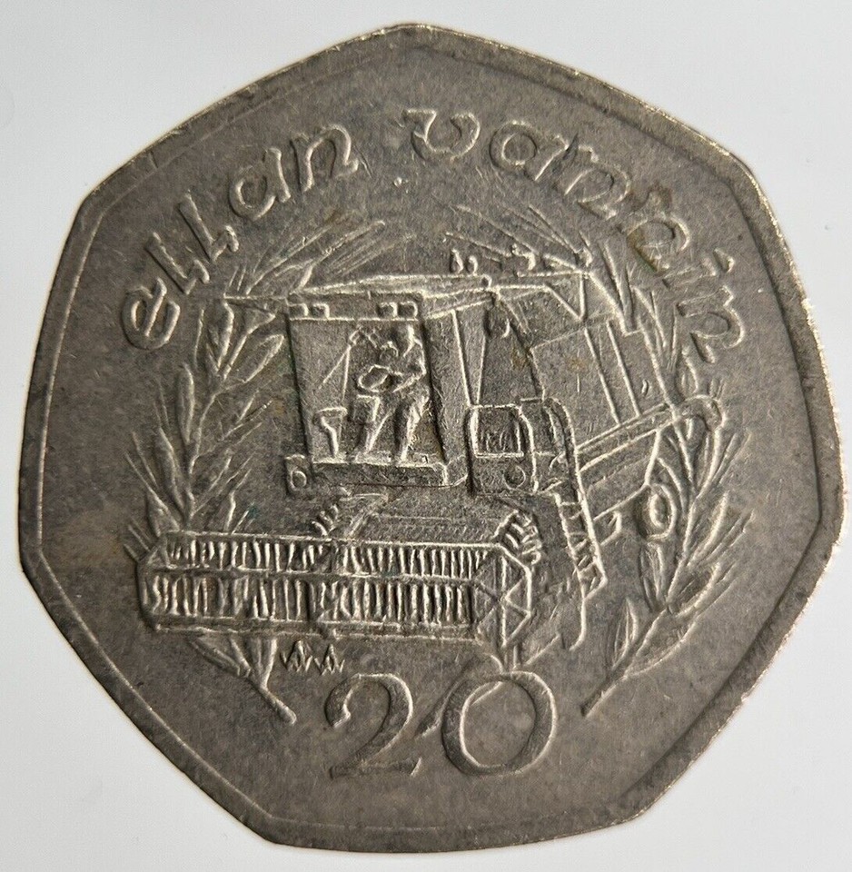 1991 Isle Of Man 20p Twenty 20 Pence Coin | Fine Collectable Grade | eBay