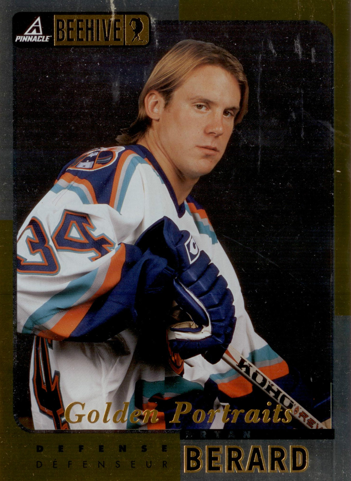 Bryan Berard-1998-99 Pinnacle Golden Beehive NHL Jumbo Card # 8 | eBay