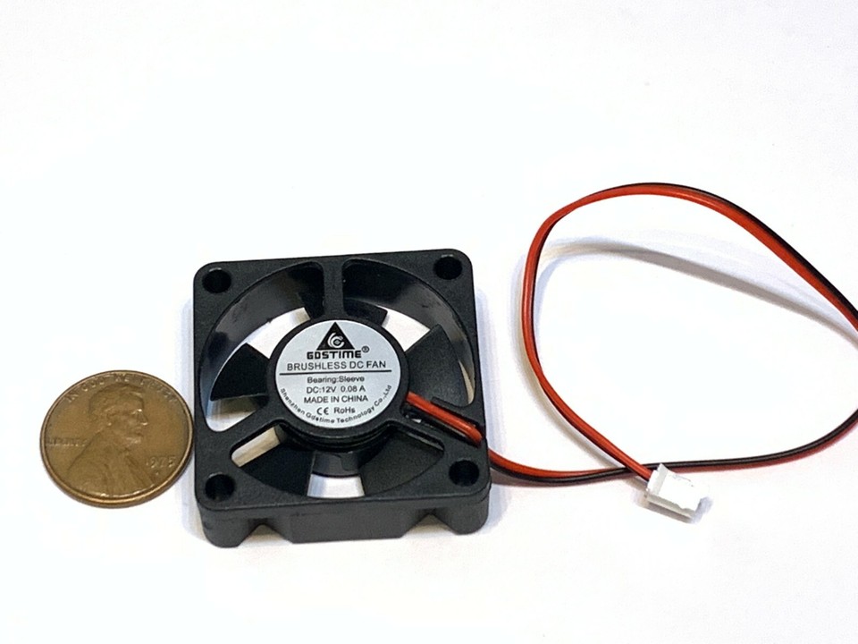 2 Pieces Gdstime 35mm 35x10mm 3510 DC 12V 2Pin mini Ventilation Cooling ...