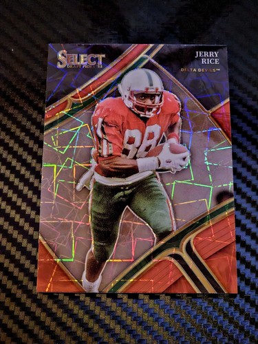 2023 Select Draft Picks Jerry Rice Purple Laser Prizm 49ers | eBay