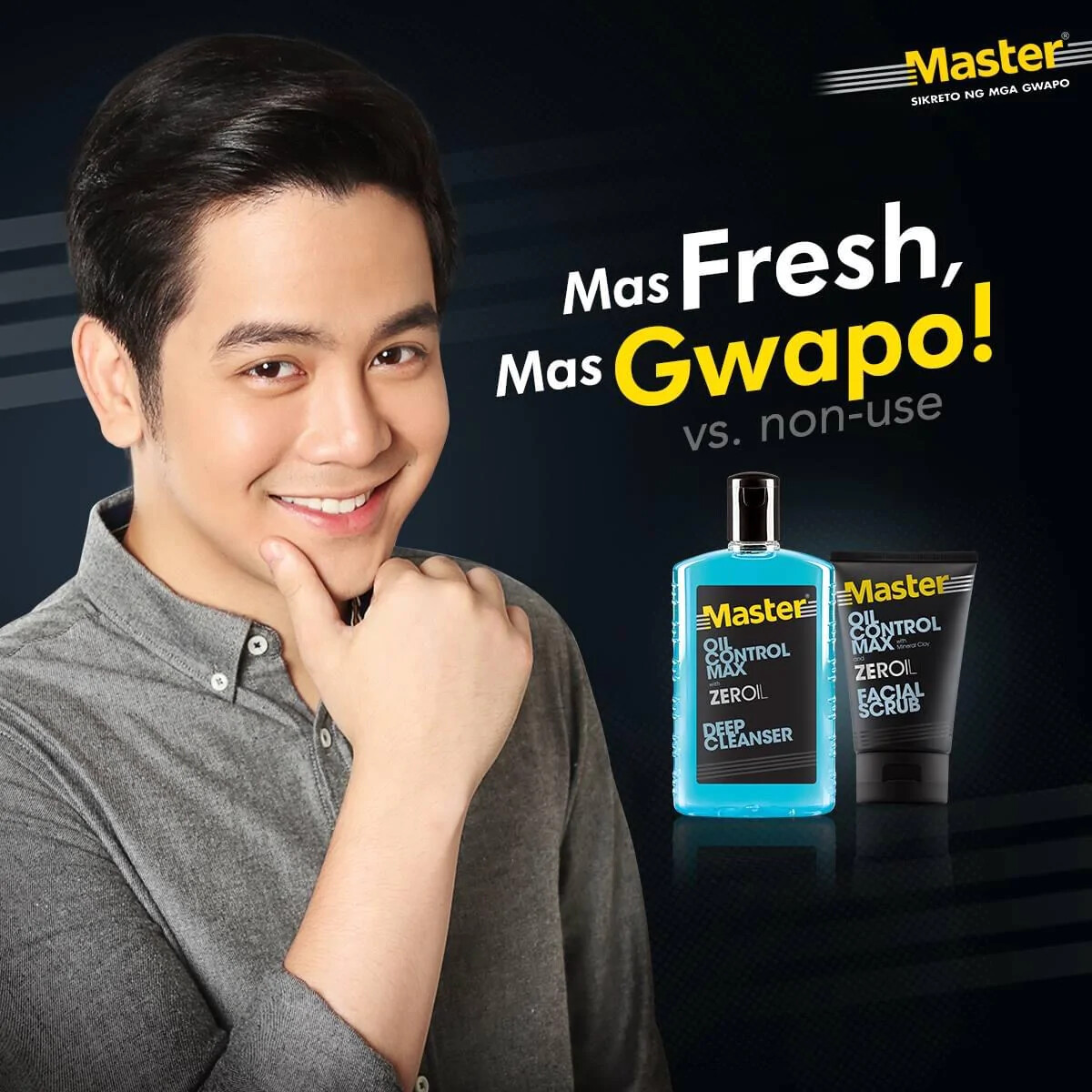 Master Facial Scrub 100g | Active Brightening or Oil Control Max ...