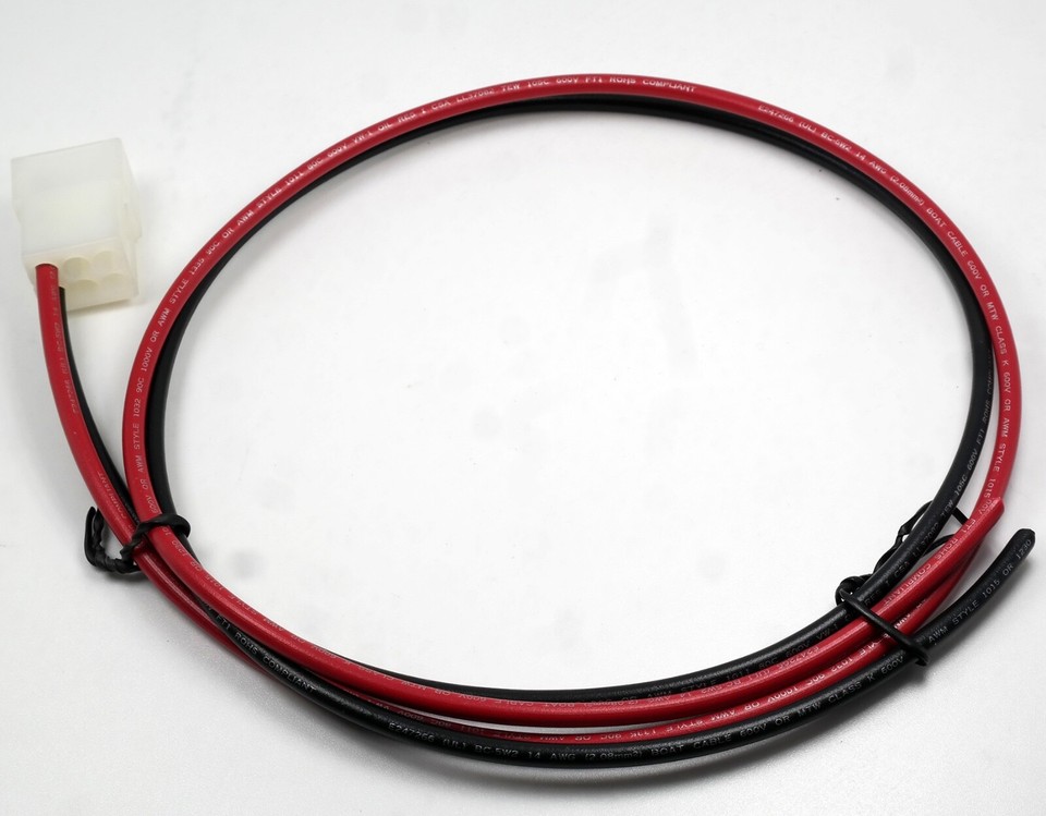 Molex 6-Pin DC Power Pigtail Cord For Heathkit Radio HW-8 Transceiver ...