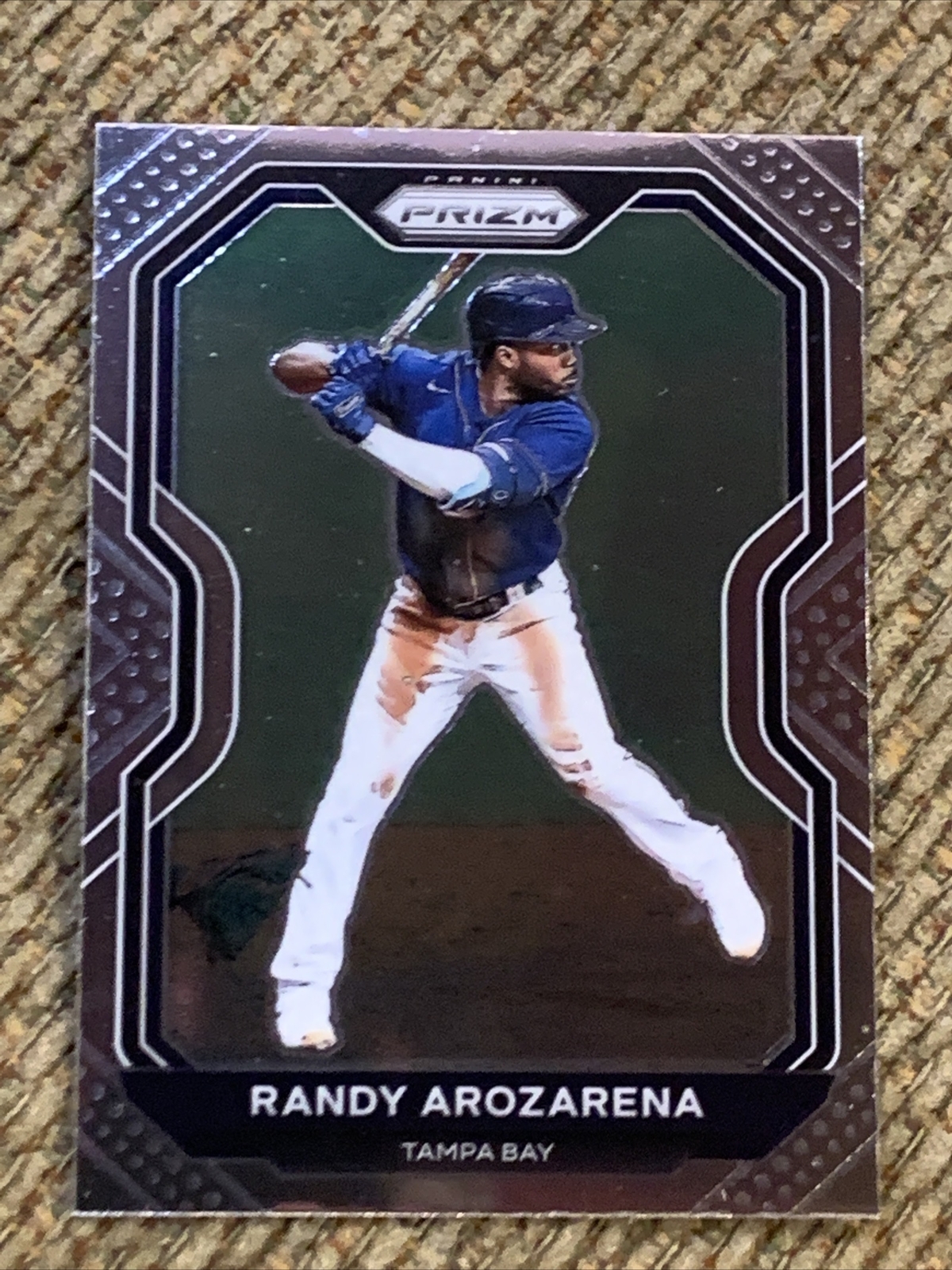 2021 Prizm Base Tier I #1 Randy Arozarena - Tampa Bay Rays ROY Award ...