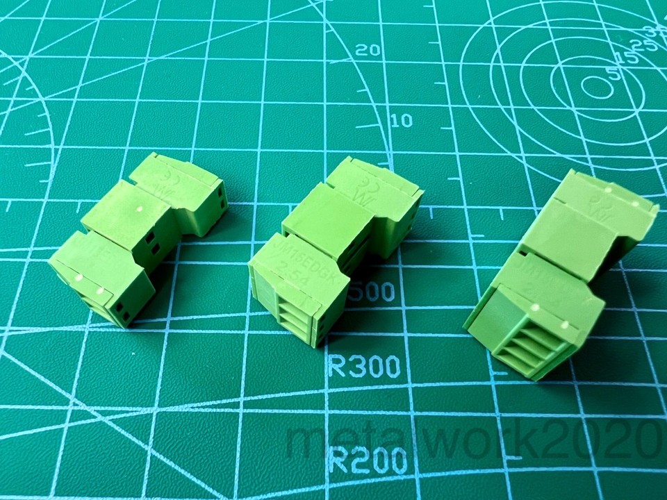 Male-Female Phoenix Style 2.54mm Pluggable Screw Terminal Blocks ...
