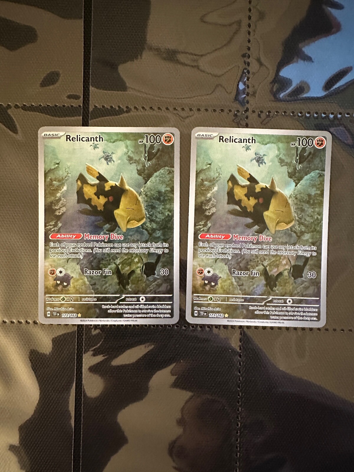 Relicanth 173/162 Sv05: Temporal Forces Illustrator Rare (Holo) (2) | eBay