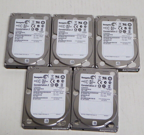 Seagate ST9500620SS Constellation.2 500GB Internal 2.5" Hard Drive LOT ...