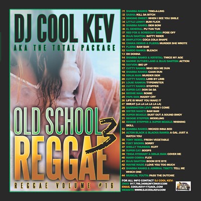 DJ COOL KEV OLD SCHOOL REGGAE VOL 16 MIXTAPE MIX CD REGGAE | eBay