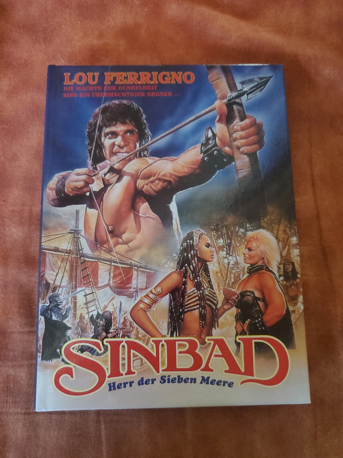 Sinbad Lord of The Seven Seas Bluray Mediabook Cover A Lou Ferrigno ...