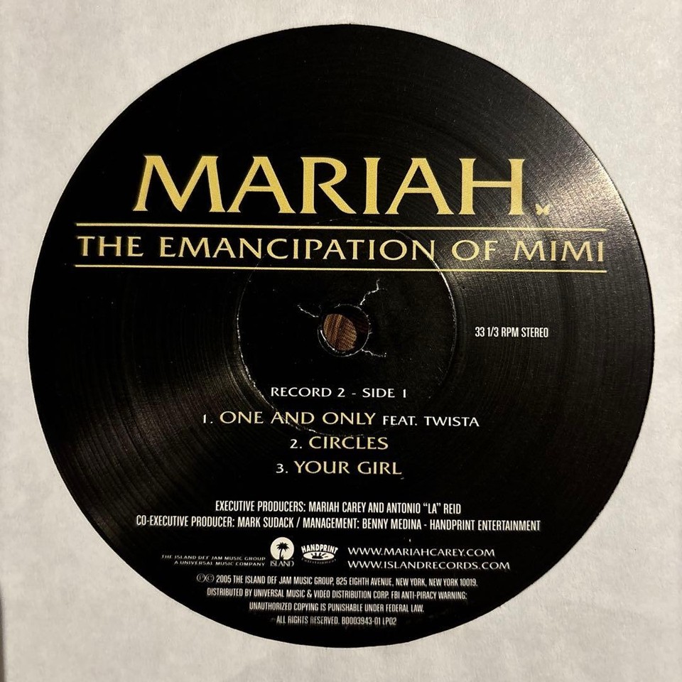 Mariah Carey The Emancipation Of Mimi CD Album | eBay