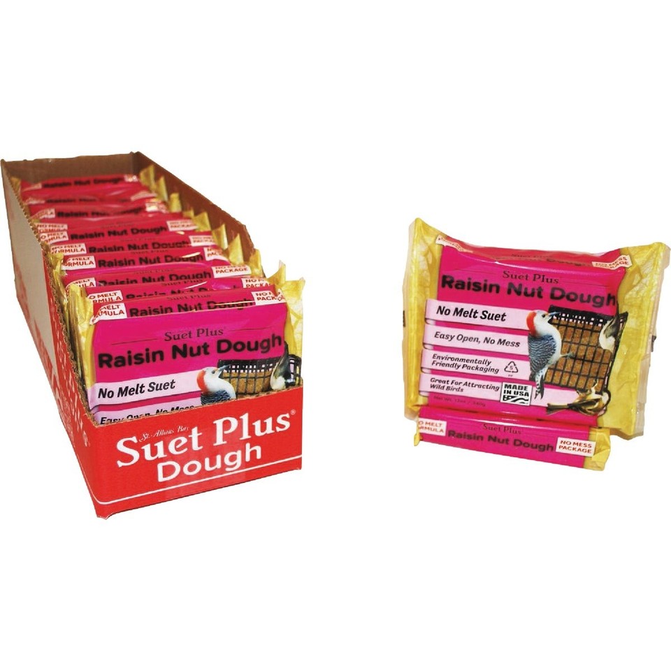 Suet Plus 12 Oz. Raisin Nut Suet Dough 352 Suet Plus 352 607899352014 ...