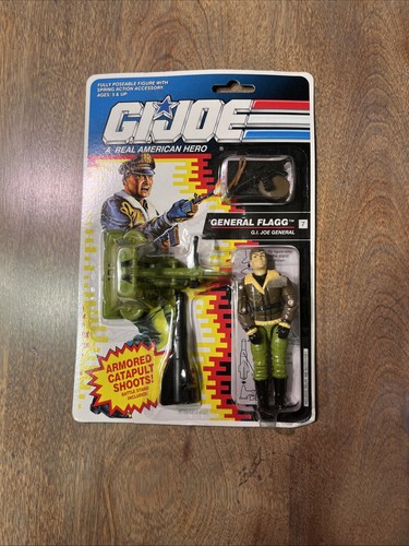 VINTAGE HASBRO GI JOE ~ GENERAL FLAGG ~ SEALED MOC (1991) | eBay