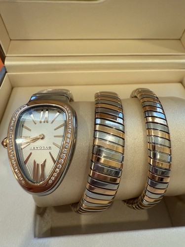 bvlgari watch, Retails Over $20k Has Diamonds Gold Gold | eBay