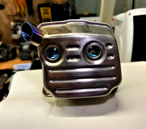 BRAND NEW OEM STIHL MS261 MS 261 PORTED EXHAUST DUAL PORT MUFFLER MOD ...