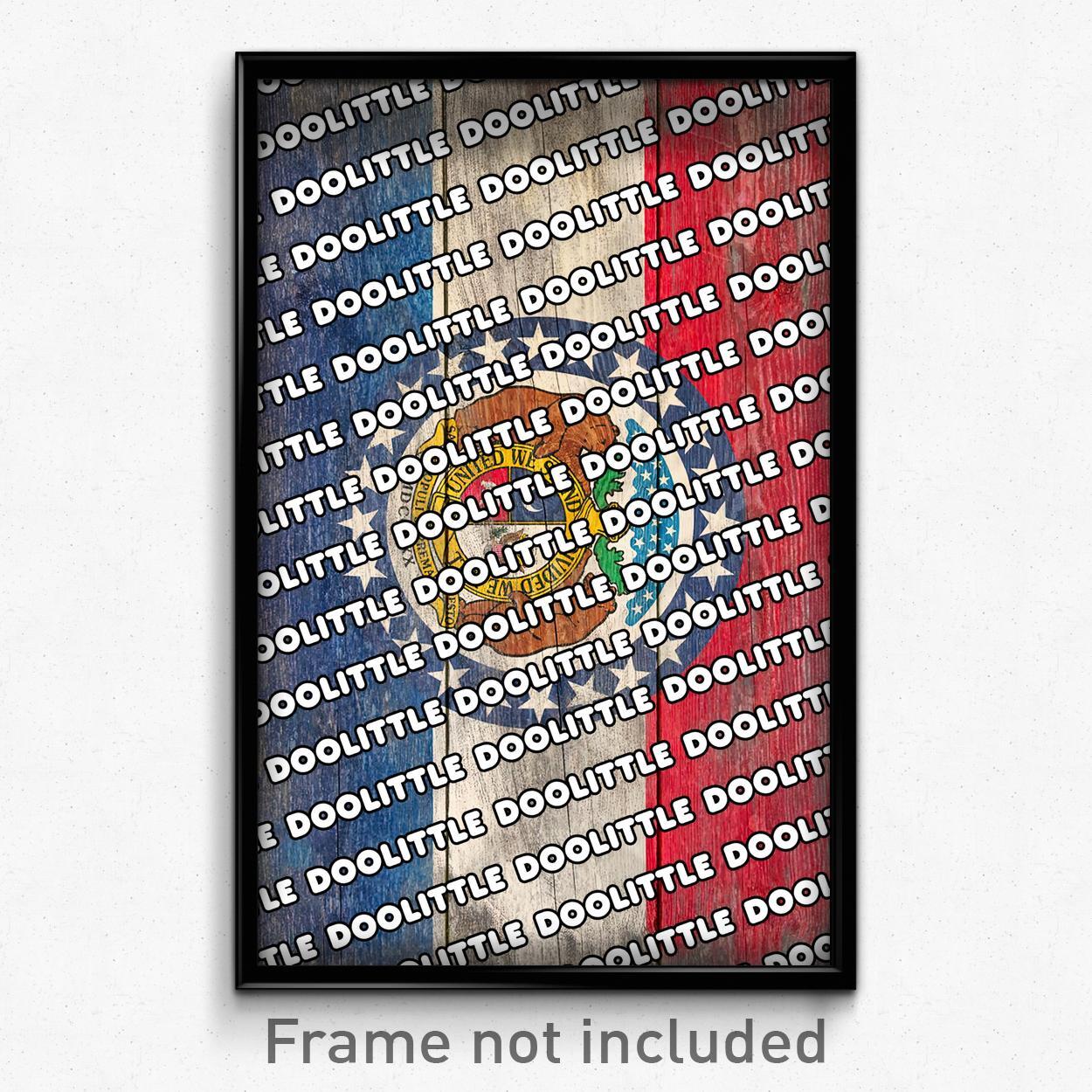 Doolittle Missouri Poster (MO City Souvenir 11x17 Town Print) | eBay