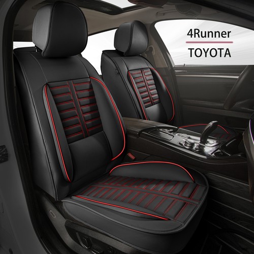 For Toyota 4Runner 2003-2024 Front&Rear PU Leather 5-Seat Covers ...