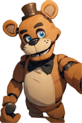 Freddy FNAF Weatherproof Anime Sticker 6" Car Decal | eBay