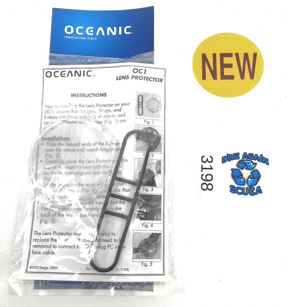 Oceanic OC1 OCS, F11 Lens Protector Cover Scuba Dive Computer Guard Hard Plastic | eBay