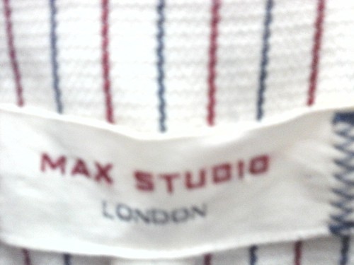 MAX STUDIO LONDON Blazer Southwestern/Pin Stripes/Floral Jacket Womens ...