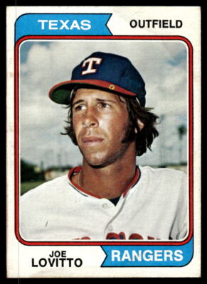1974 Topps Joe Lovitto #639 Texas Rangers Baseball Card | eBay