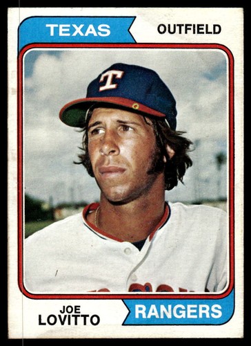 1974 Topps Joe Lovitto #639 Texas Rangers Baseball Card | eBay