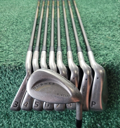 TaylorMade Burner Midsize Iron Set 3-PW SW RH R Flex Twist Plus ...