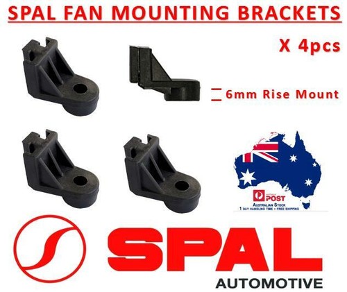 SPAL Fan Mounting Brackets Legs - Flush Raised 6mm mount Thermo fans ...