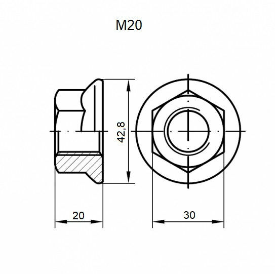 METRIC FINE THREAD HEXAGON HEAD FLANGE NUTS GRADE 10 M10 M12 M14 M16 ...