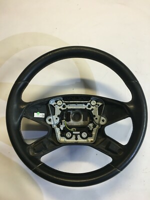 Mercedes E-Class W212 S212 Leather Steering Wheel Black OEM A2124600303 ...