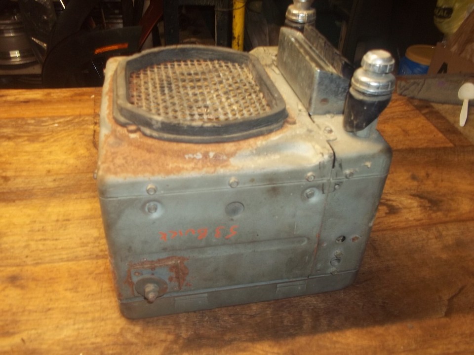 1953 Buick 50-70 Series GM DELCO AM Radio Push Button 12 Volt 981321 | eBay