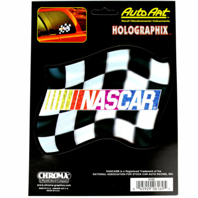 NASCAR Stock Car Racing Daytona Holographik Glitzer Aufkleber Sticker ...