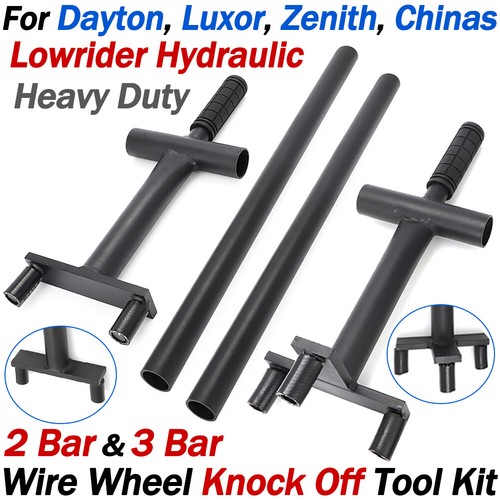 2 Bar + 3 Bar Lowrider Wire Wheel Knock Off Tool For Dayton,Zenith ...