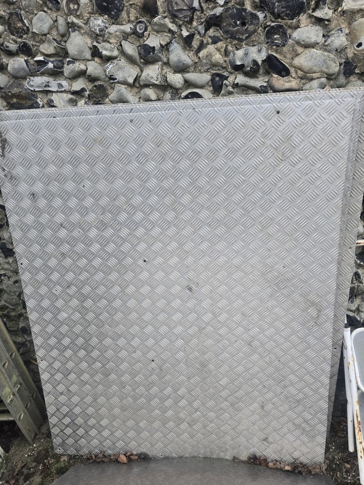 Aluminium Chequer Plate 1500mm x 1230mm, 3mm Thickness Tread Plate x6 ...