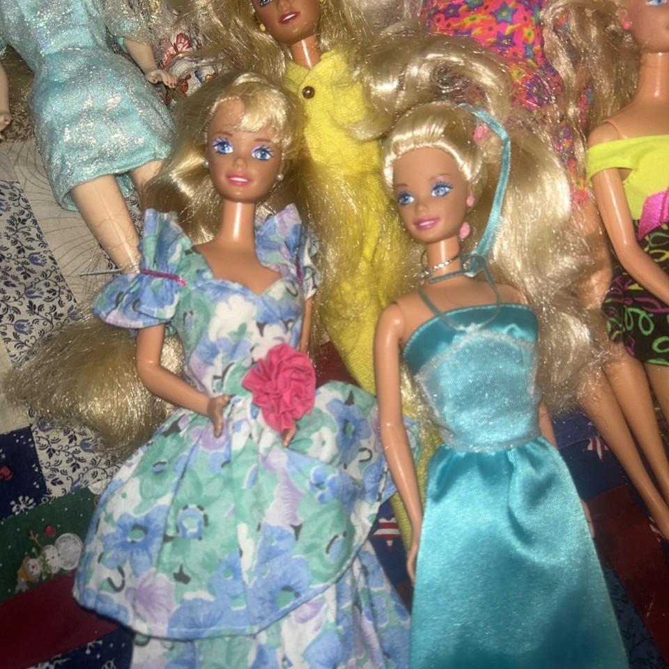 Lot Of 10 Vintage Barbies Used | eBay