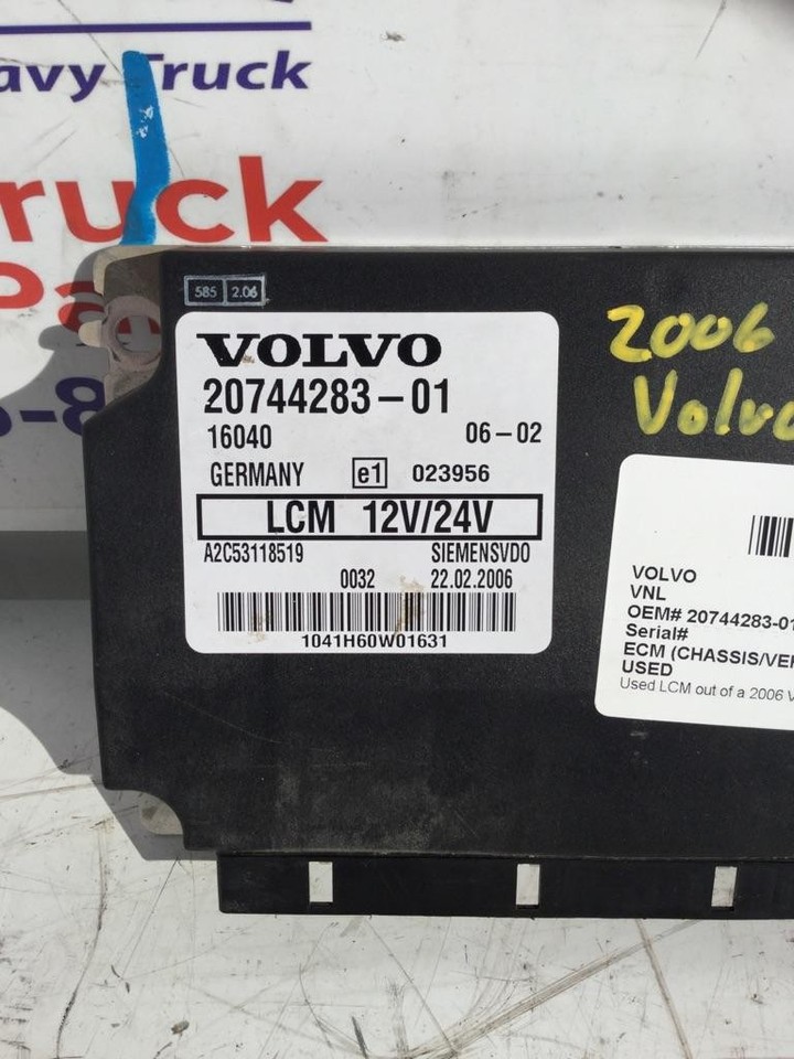 20744283-01 VOLVO VNL CHASSIS CONTROL MODULE (CCM) 3324811 | eBay