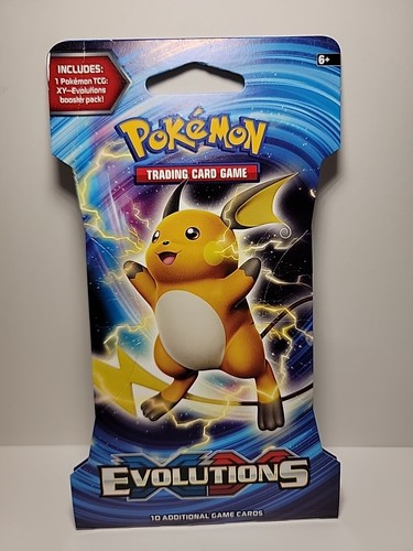2016 XY Evolutions 10 Pokemon Card Blister Booster Pack Sealed ...