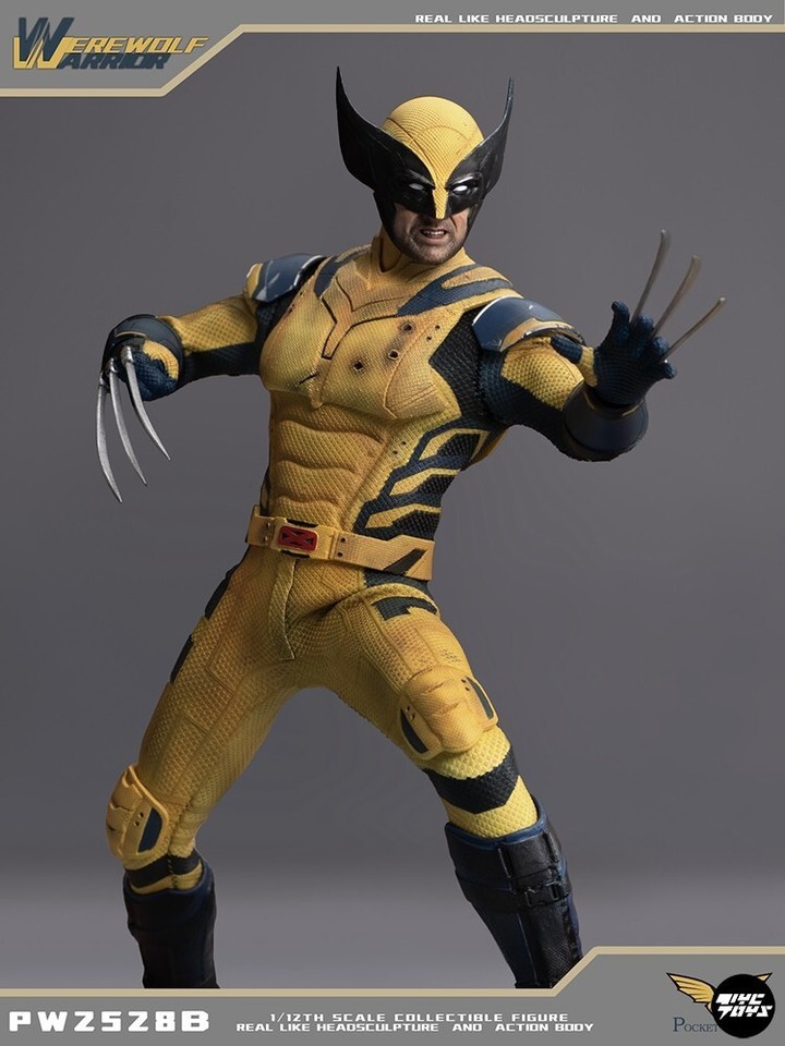 PWTOYS PW2528A 1/12 Wolverine Male Action Figure Model 6" Soldier Toy ...