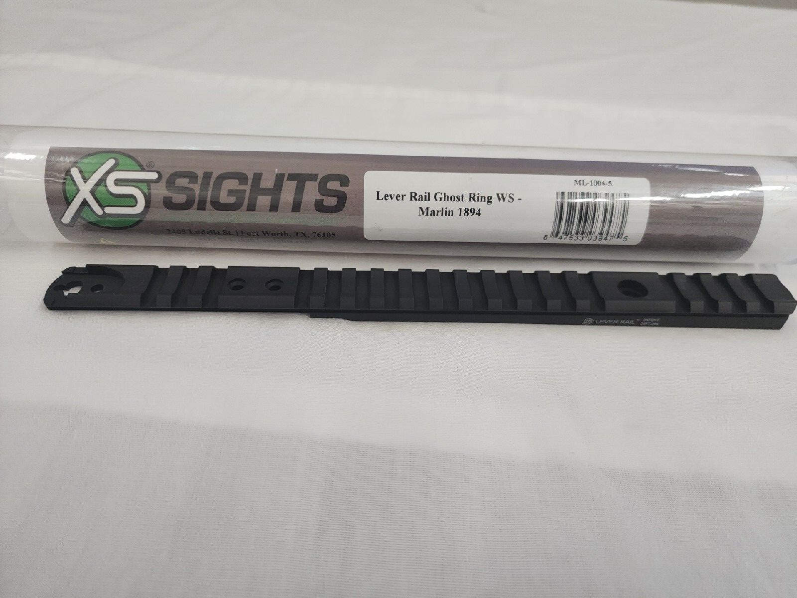 XS Sights Lever Rail Ghost Rings WS Marlin 1894 Rail ONLY No Sights | eBay
