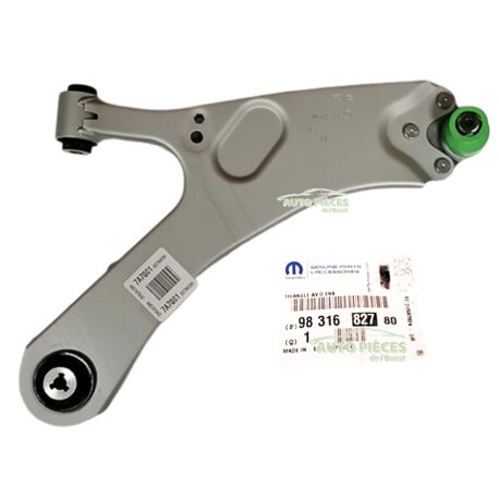 TRIANGLE BRAS DE SUSPENSION AVANT DROIT PEUGEOT 2008 9831682780 ORIGINE ...