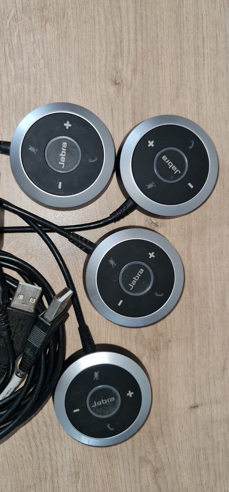 4 x Jabra Evolve ENC010 USB/3.5mm MS Link Controller Remote Control ...