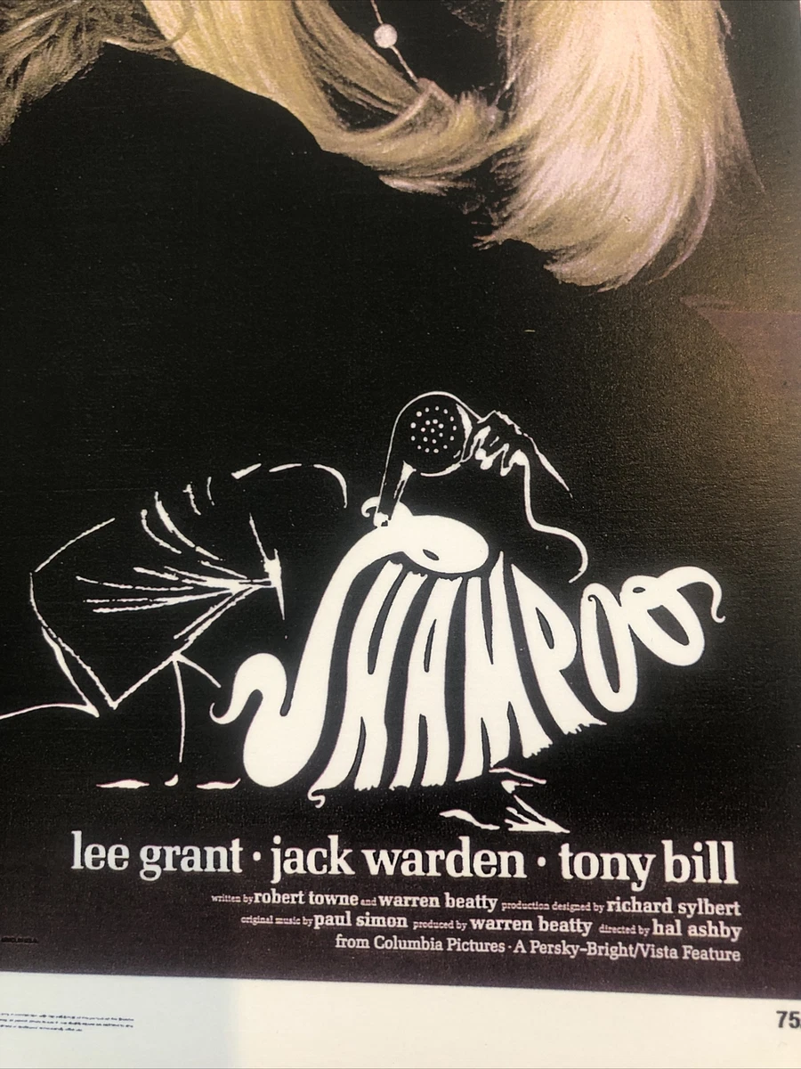 Warren Beatty Shampoo Poster