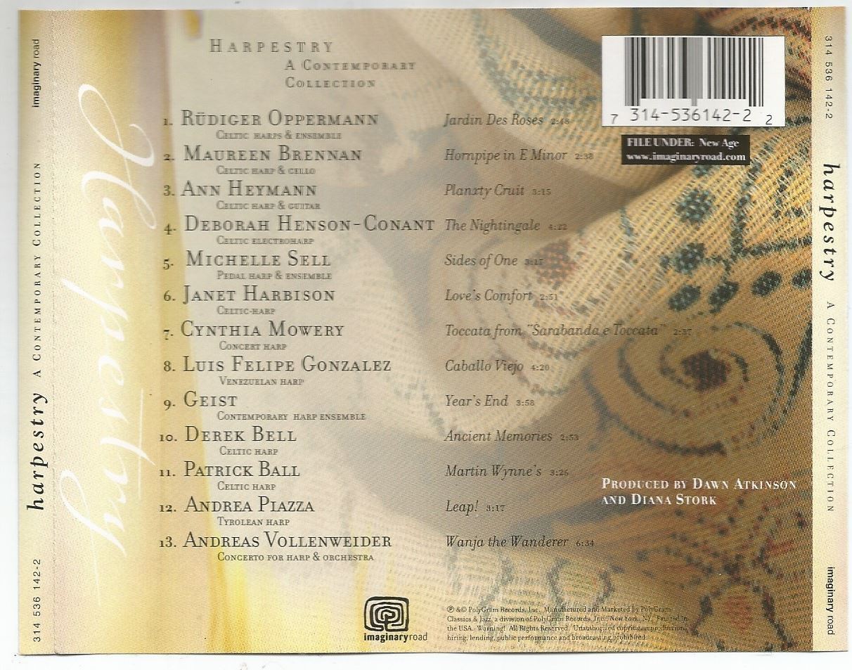 Harpestry A Contemporary Collection Harp Music CD1997 Very Good+ | eBay
