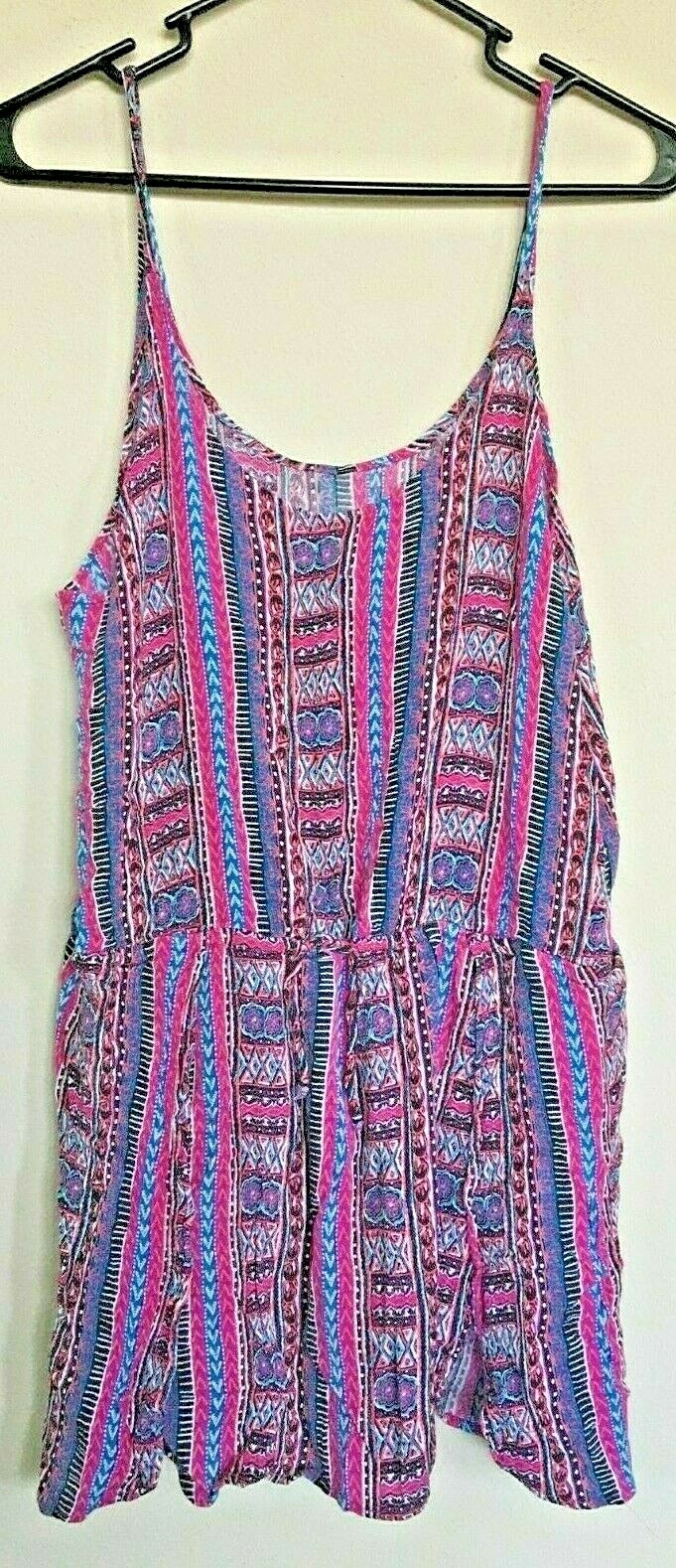 Lucky Brand Swimwear Tribal Swimsuit Cover Up Dress W… - Gem