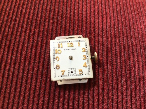 Vintage Hamilton Watch Co. 982 19J. "Movement and Nice Dial" Running ...