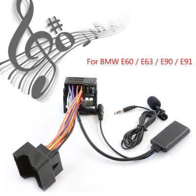 Fit For BMW E60 / E63 / E90 / E91 Car Bluetooth/Microphone Adapter Wire ...