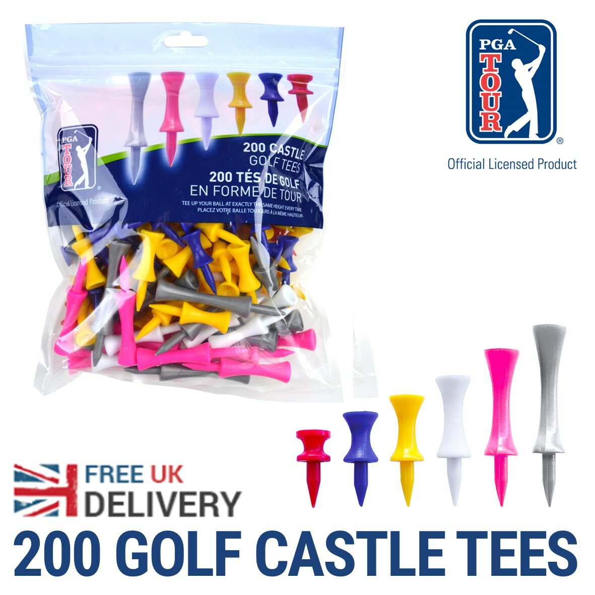 Golf Tee Sizes Uk