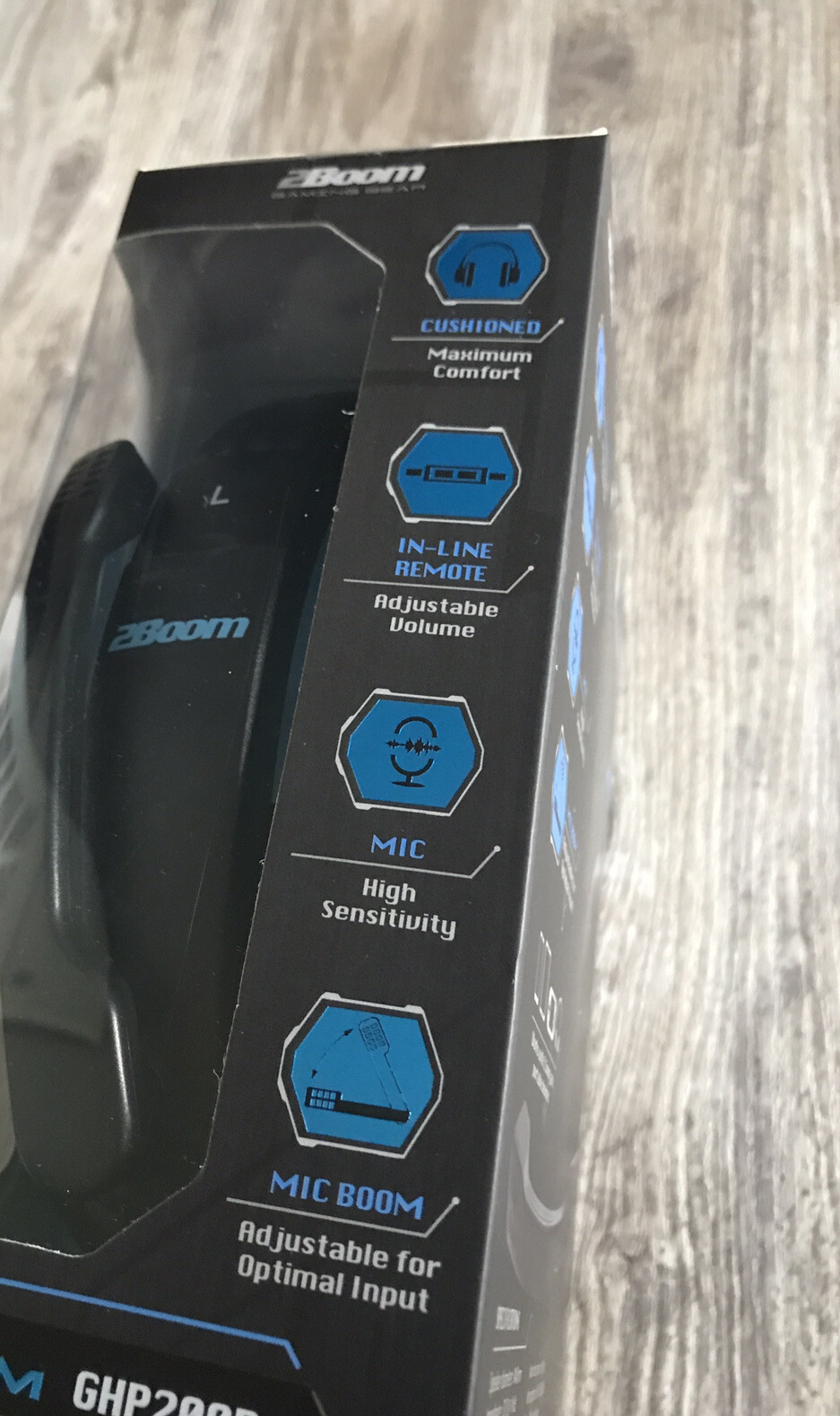 2BOOM VENOM GHP200B GAMING HEADSET PS4 XBOX ONE NINTENDO SWITCH PC, NEW ...