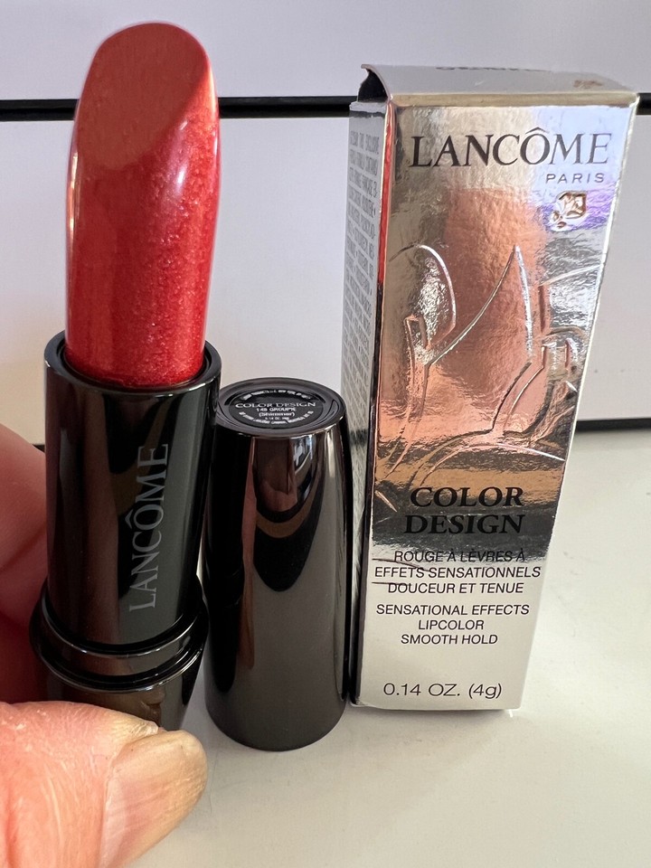 LANCOME Color Design Lipstick 0.14oz/4g NEW- AUTHENTIC -CHOOSE YOUR ...