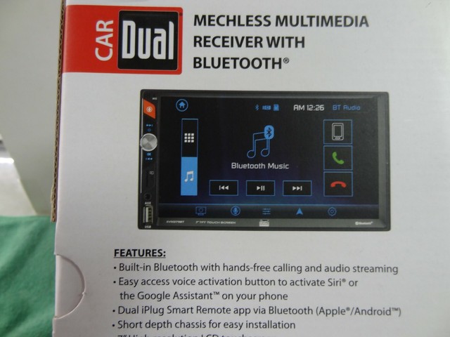 Dual Electronics XVM279BT 7" LED Backlit Multimedia Touch Screen Car ...